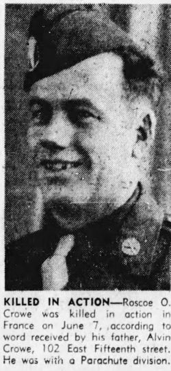 Roscoe O. CROWE | Airborne